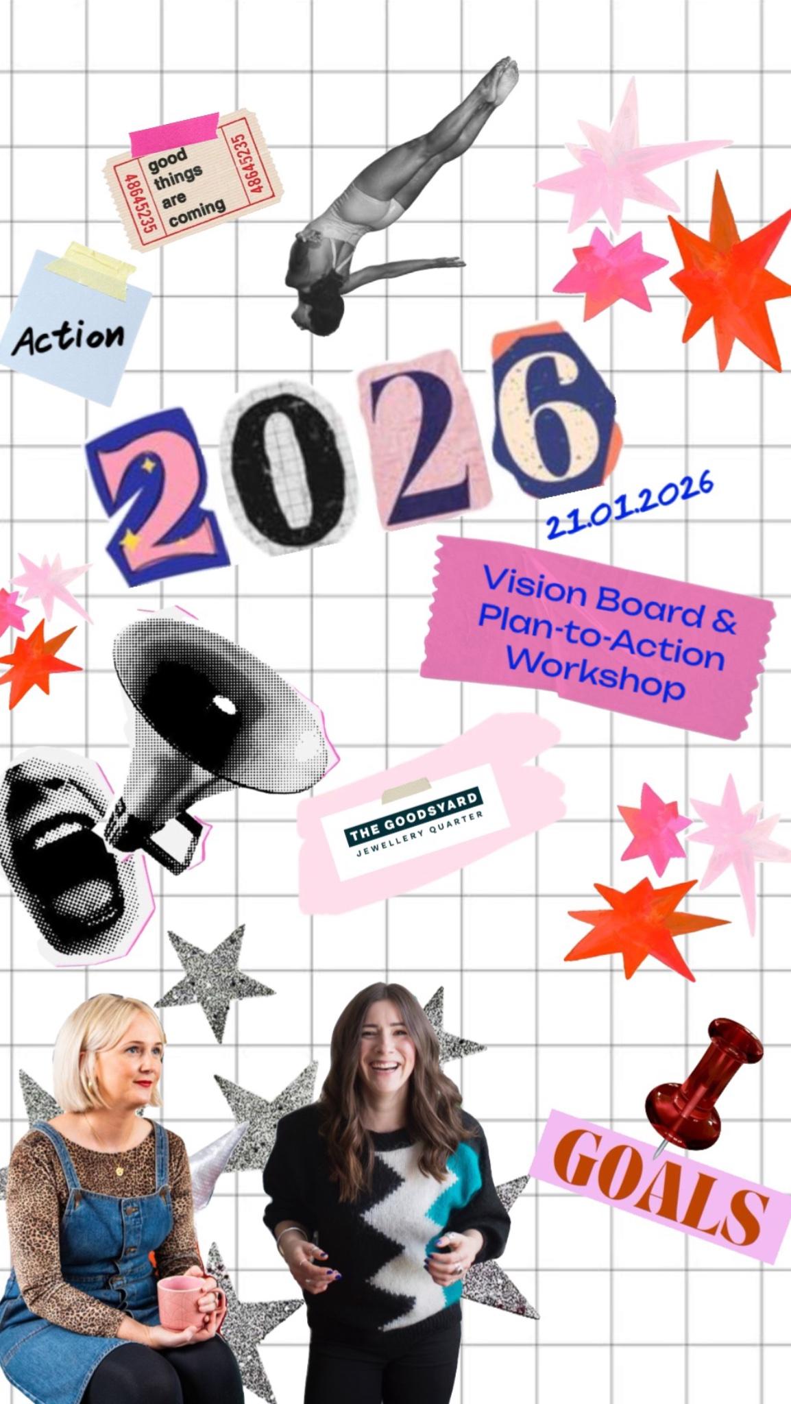 Vision Board & Plan-to-Action Workshop | The Hockley Flyer